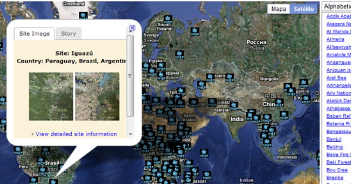 Mapa interactivo muestra las consecuencias del cambio climático | Rosario3