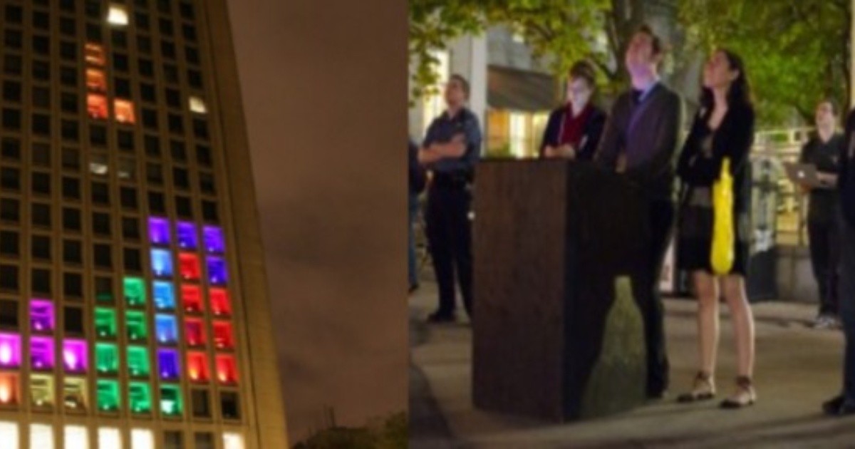Estudiantes y docentes del MIT convierten un edificio en un Tetris ...