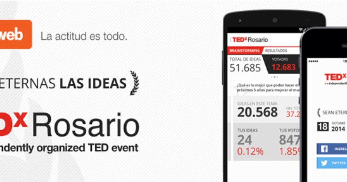 Crean la app TEDx Rosario para lograr un récord Guinness | Rosario3