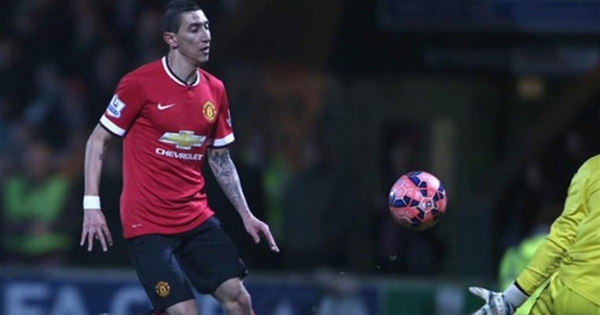 Di María volvió de su lesión con un golazo para el United | Rosario3