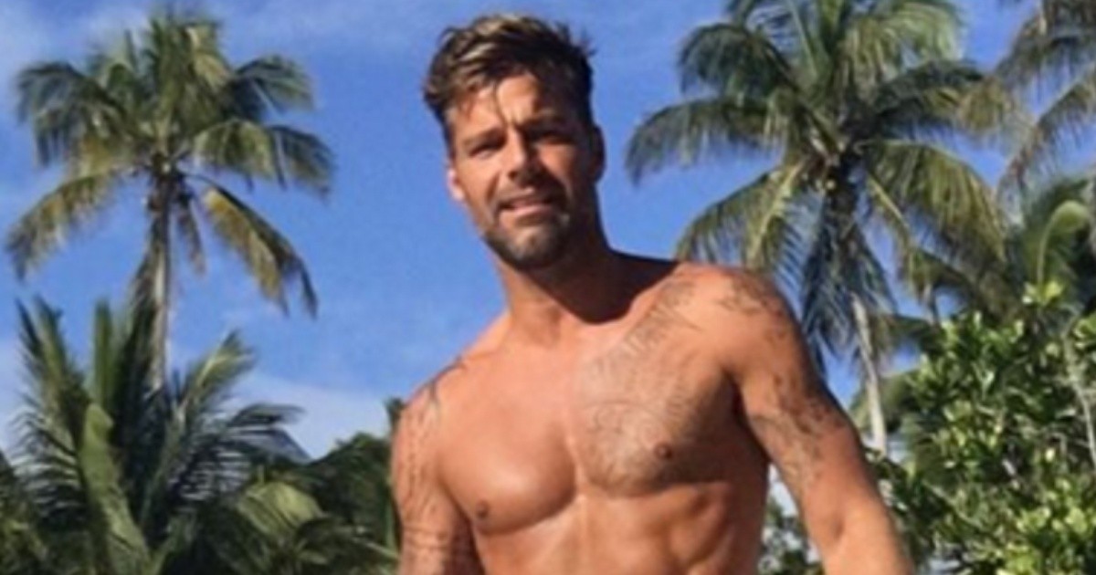 Ricky Martin: pileta, sol y sunga | Rosario3