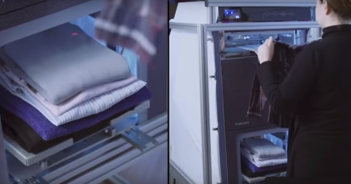 Así funciona el robot que dobla y plancha la ropa en minutos | Rosario3