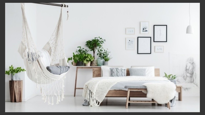¿Una hamaca en el cuarto? Hanging decor causa furor | Rosario3