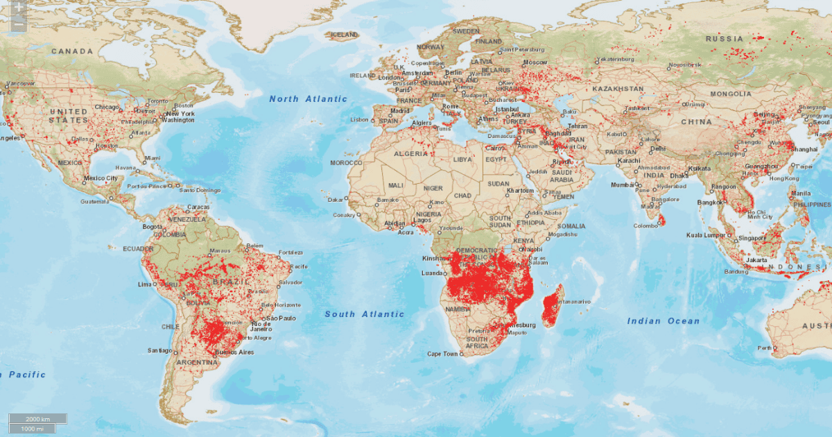 Los mapas de los incendios: Argentina, Sudamérica y África bajo fuego | Rosario3