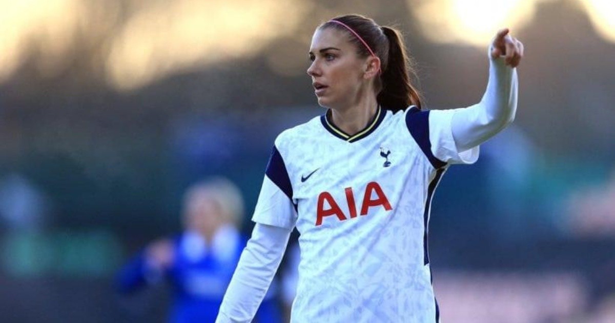 Sorpresa en el fútbol femenino: Alex Morgan se despidió del Tottenham ...