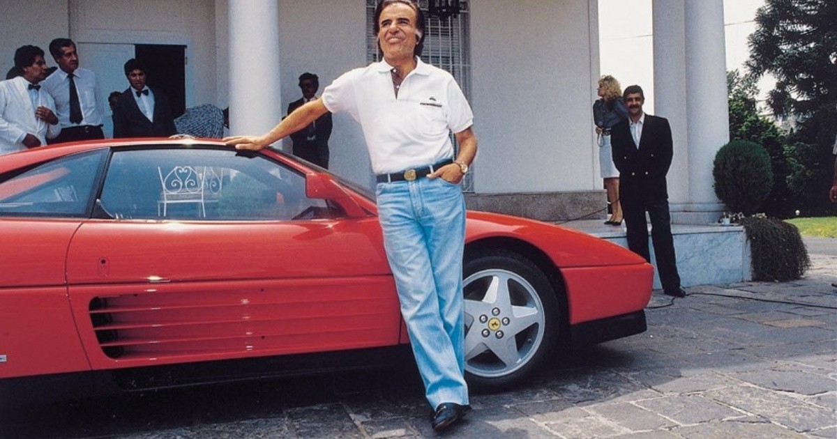 La Ferrari de Menem: la historia del infame deportivo que generó ...