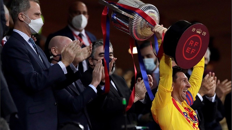 Lionel Messi sumó su 35° título: Barcelona se consagró campeón de la ...