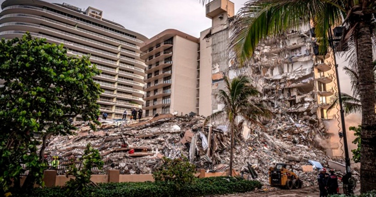 Derrumbe en Miami: encuentran otras cuatro víctimas y suman nueve los ...