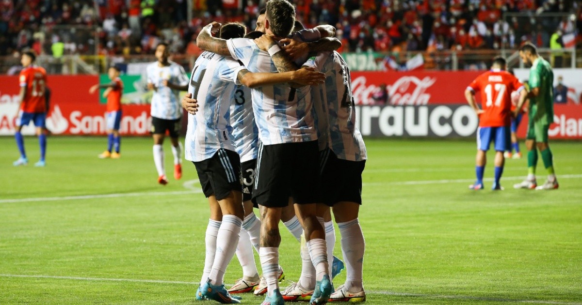 Argentina sigue de racha: derrotó 2 a 1 a Chile en Calama y estiró el ...