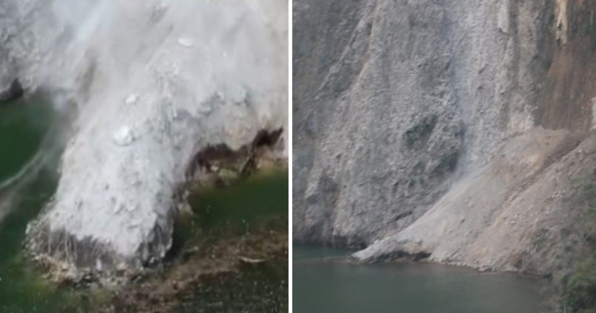 Video: alud de rocas se desprendió del cañón del Sumidero en México ...