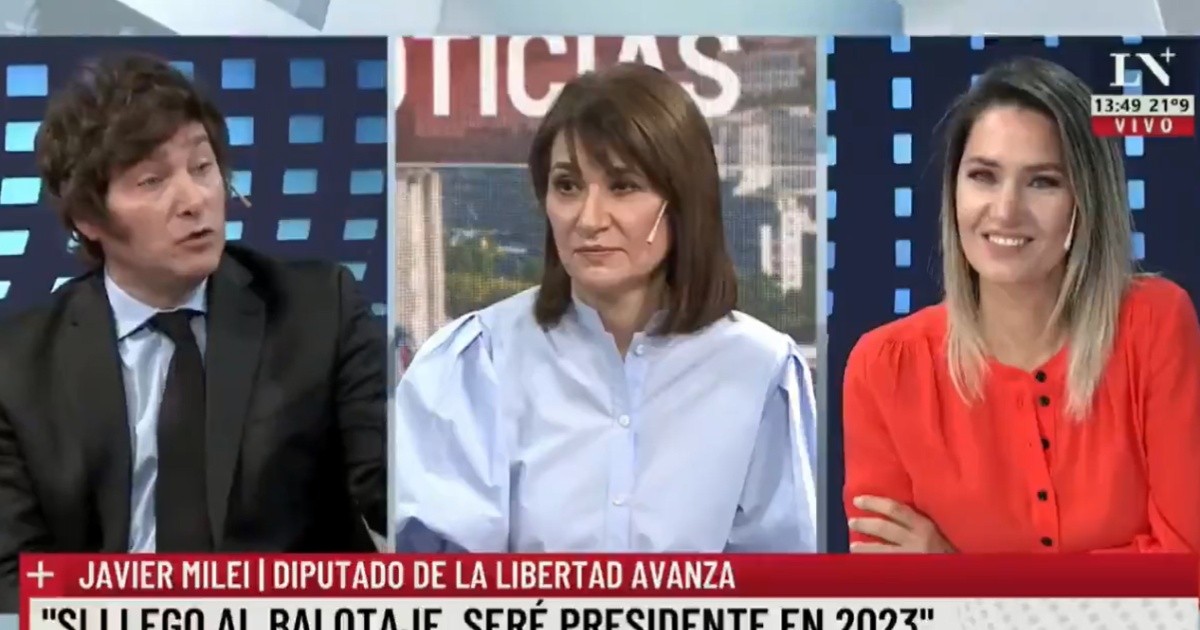 Video: el frustrado cruce entre Javier Milei y Carolina Losada que ...