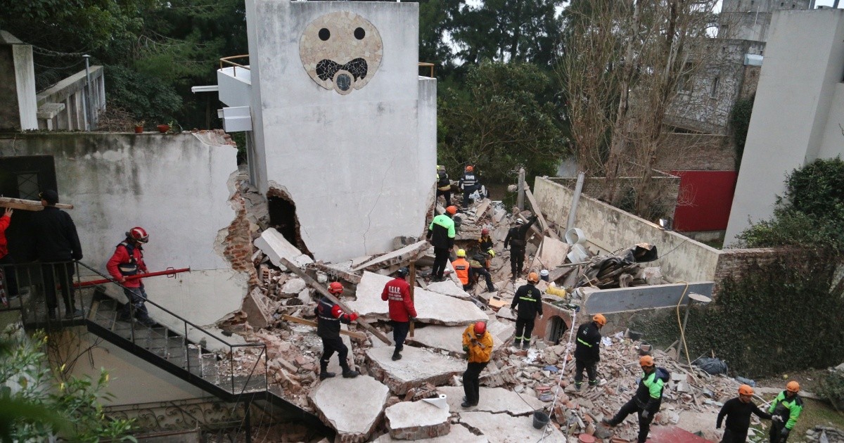 Casa derrumbada: con más esperanza que señales, sigue la búsqueda del ...