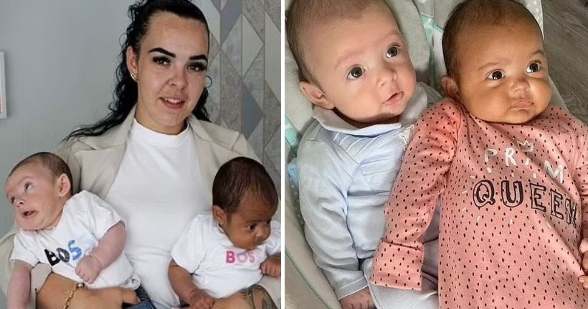 Una mujer dio a luz gemelos con diferente color de piel y le preguntan por qué | Rosario3