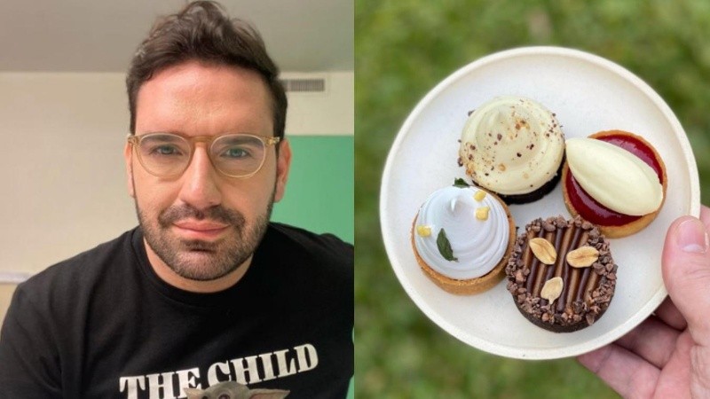 Cuánto cuesta una porción de torta en la pastelería de Damián Betular ...