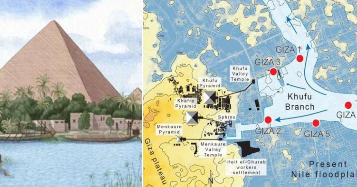 Por qué los egipcios eligieron la llanura de Giza para la construcción ...