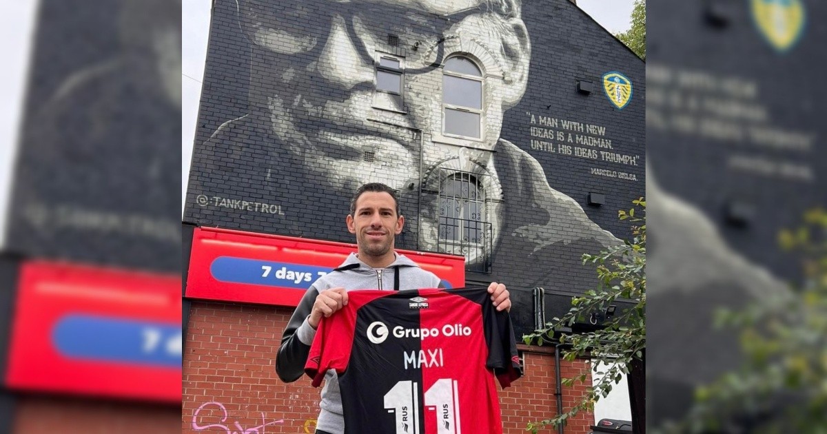 Dos símbolos leprosos en Leeds: el homenaje de Maxi Rodríguez al Loco ...