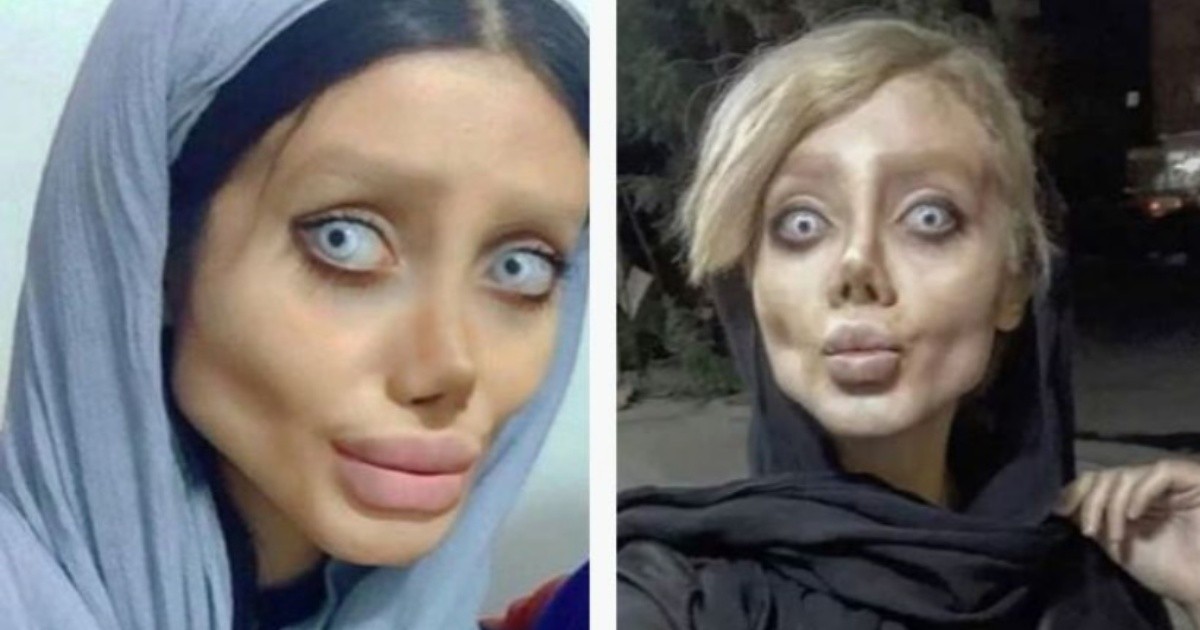 Video: la doble "zombie" de Angelina Jolie salió de prisión y mostró su ...