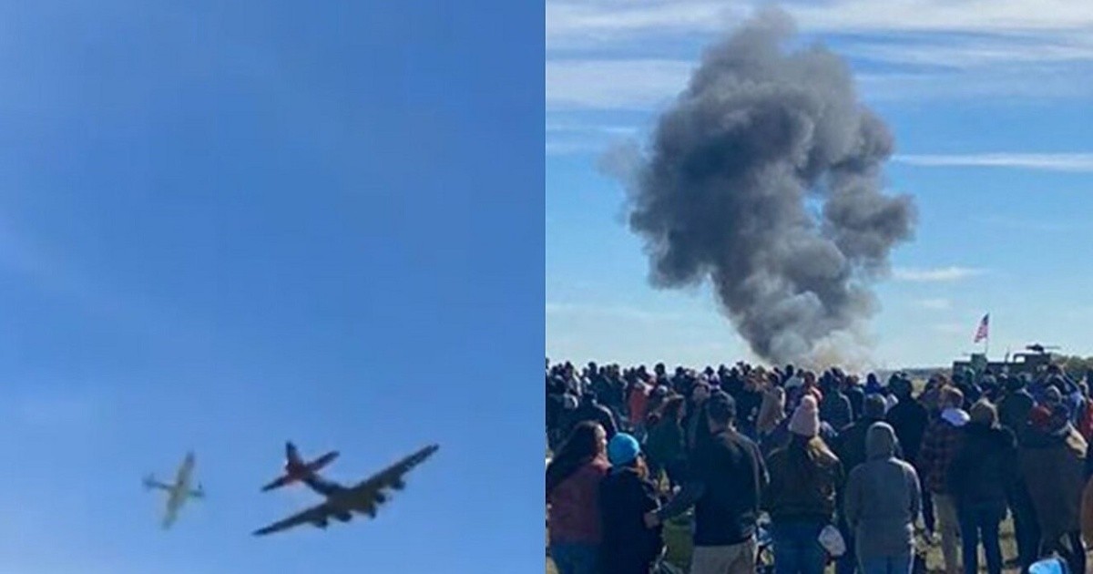 Video: impresionante choque entre dos aviones dejó un saldo de seis fallecidos | Rosario3