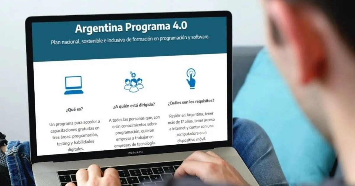 Abrió la inscripción para Argentina Programa 4.0: cómo anotarse a los cursos | Rosario3