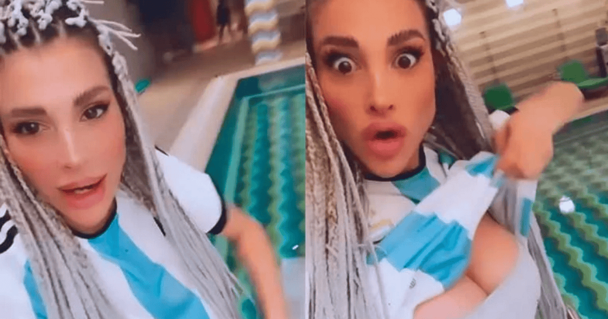 Stefy Xipolitakis fue a la pileta en Qatar pero no la dejaron entrar por su malla: "¿Cómo ...