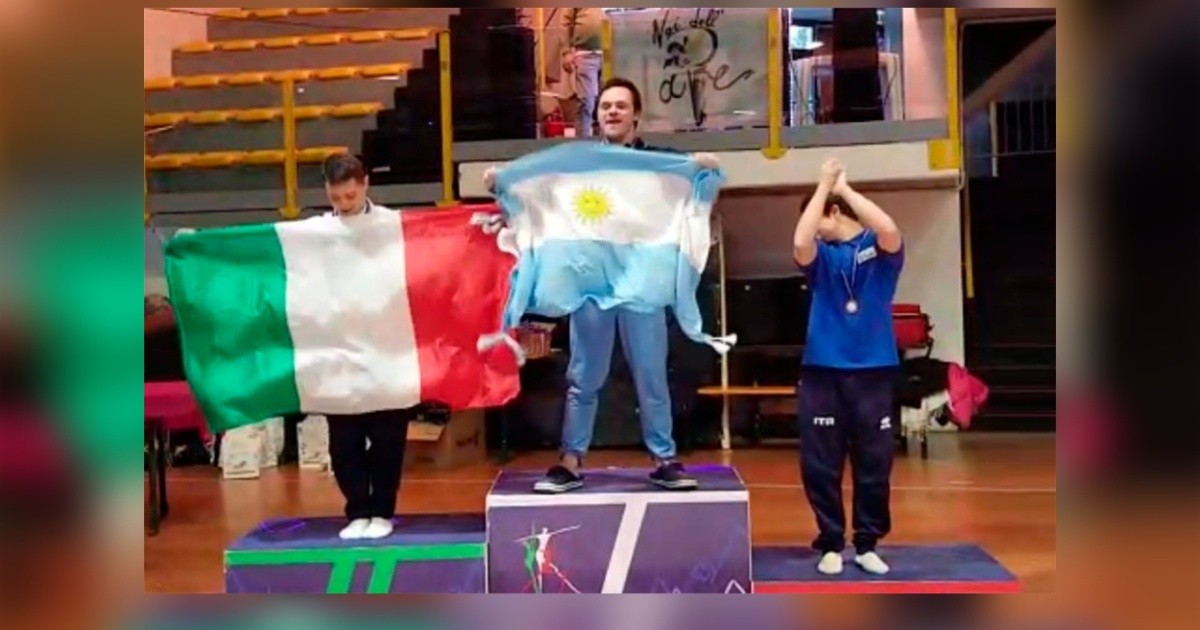El esperancino Juani Alarcón se consagró campeón mundial en gimnasia ...