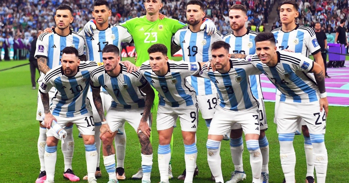 Seguimiento individual argentino: Messi y Julián Álvarez, varios ...