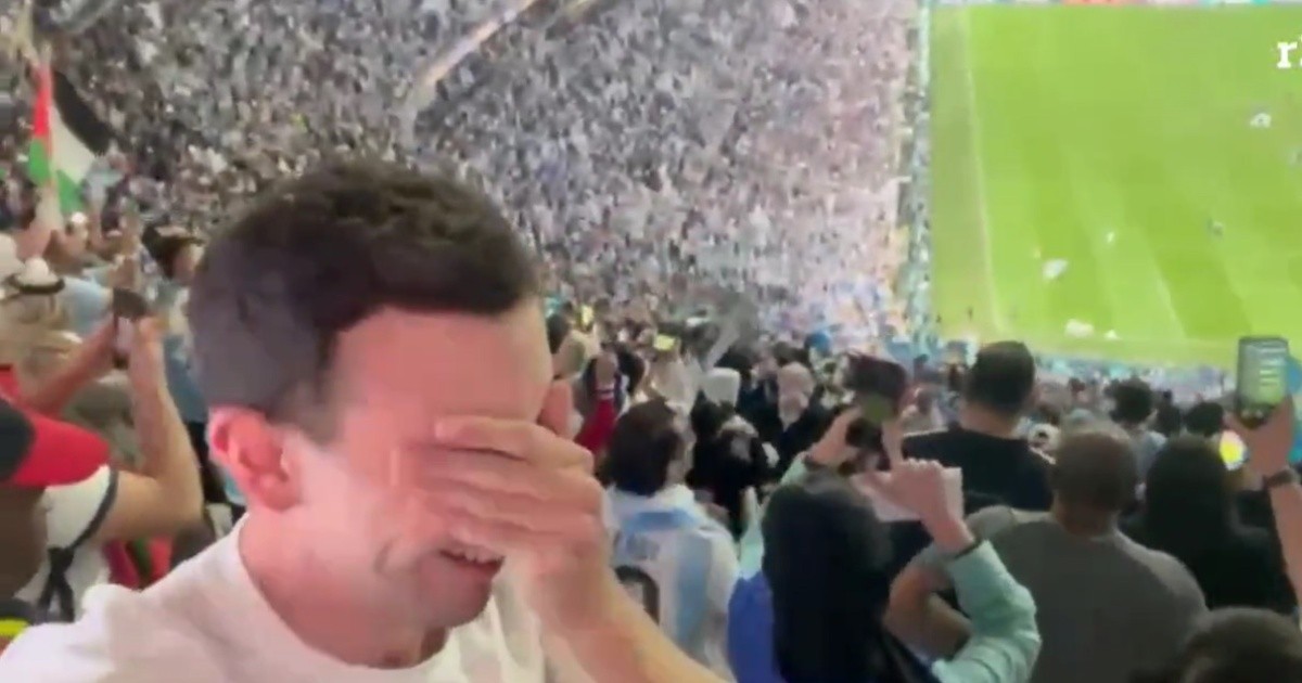 Video: la emoción y el llanto de Juanchi Funes, enviado especial de El ...