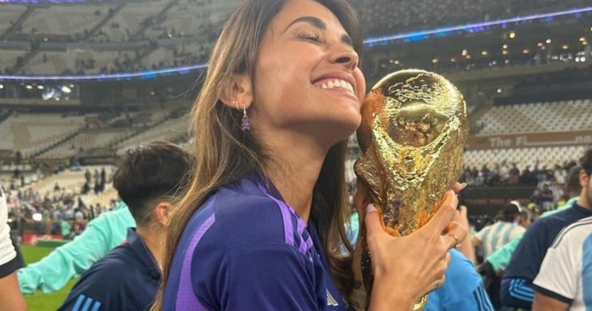 El detalle en el celular de Anto Roccuzzo apenas Argentina se consagró ...