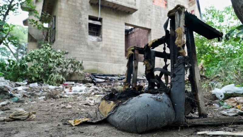 En fotos: así quedó la casona histórica tras el fuego y los saqueos ...