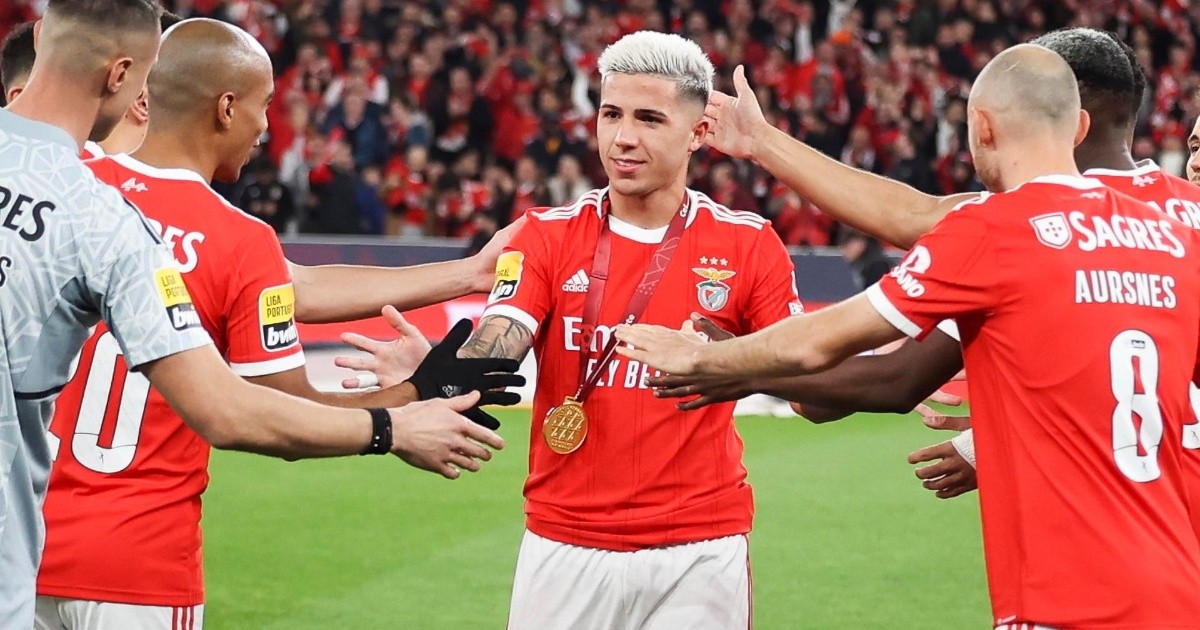 La carta de Enzo Fernández para Benfica y la bienvenida del Chelsea en ...