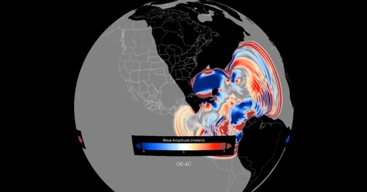 Video: así fue el enorme tsunami provocado por el meteorito que arrasó con los dinosaurios ...
