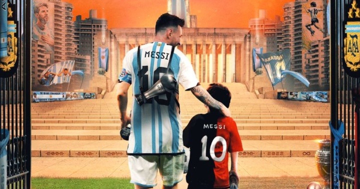 El guiño de la FIFA a Rosario luego del premio The Best para Lionel ...