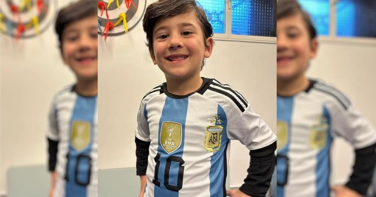 Cumpleañero y campeón del mundo: así festeja Ciro Messi sus cinco años ...