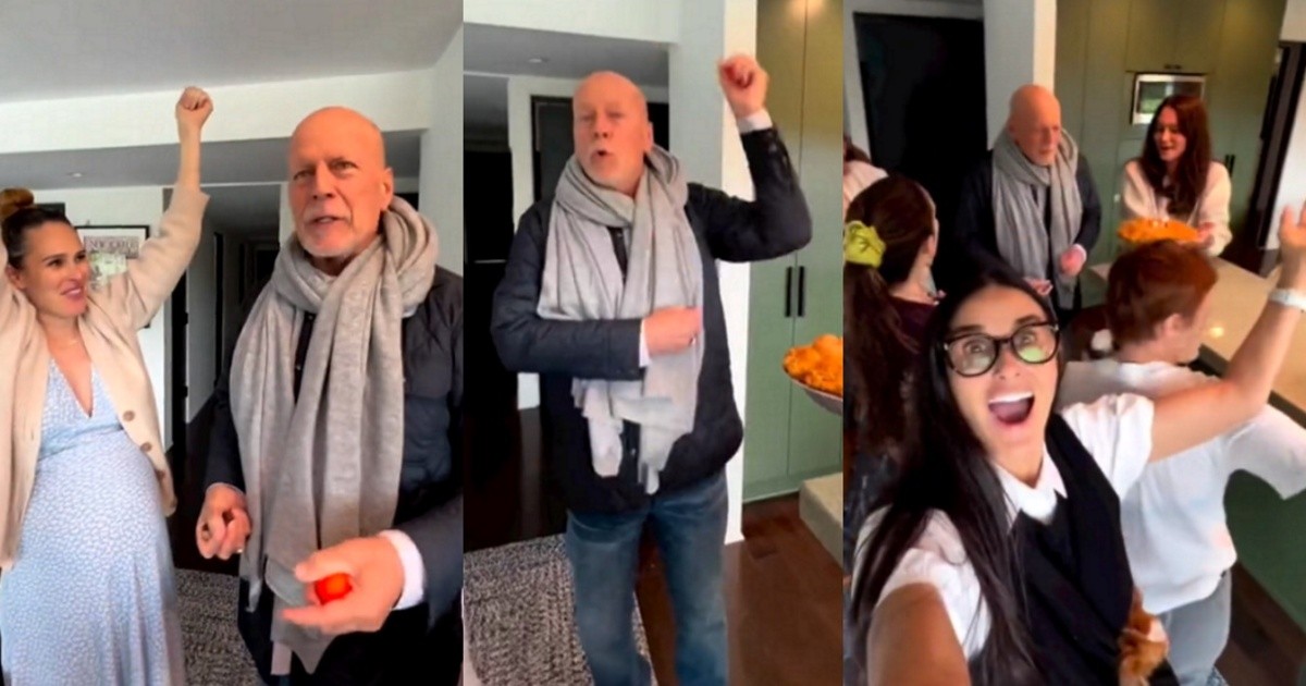 Mirá: Bruce Willis celebró 68 años y Demi Moore compartió un video del ...