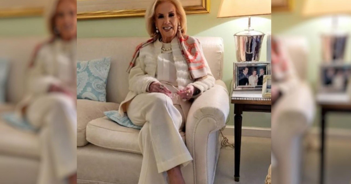 La foto de Mirtha Legrand a cinco días de su operación: "Un presente ...