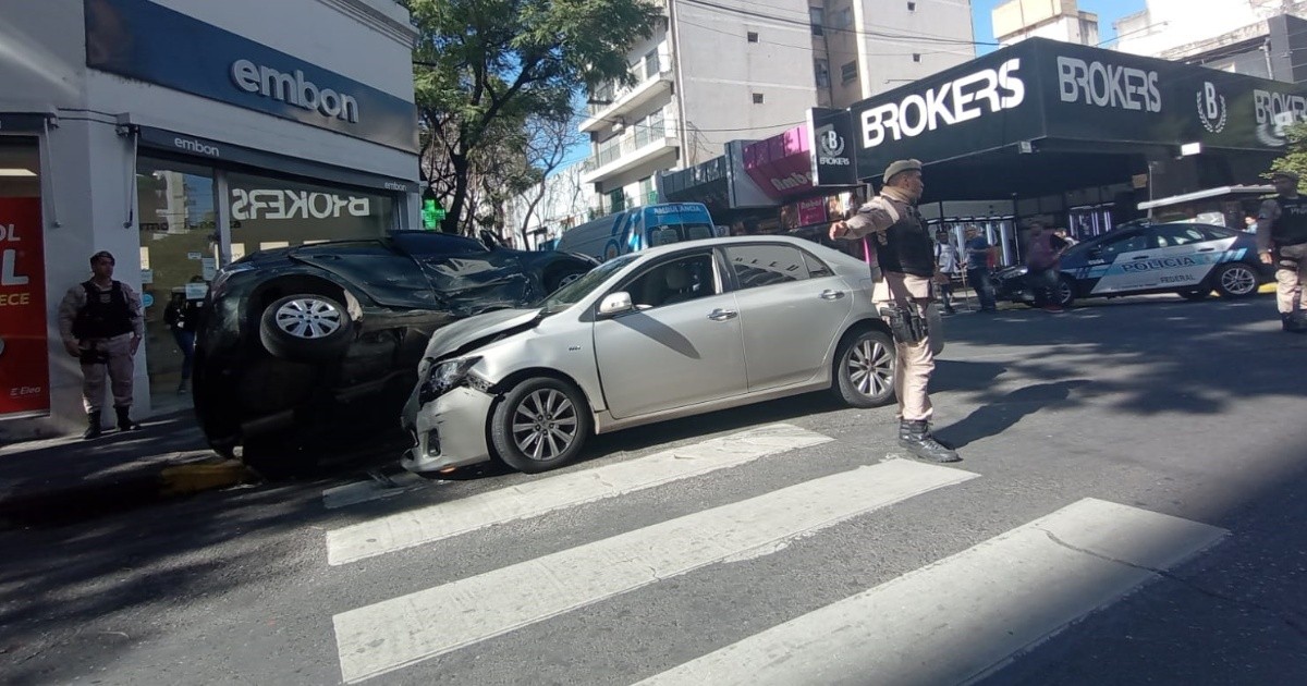 Violento choque en San Luis e Italia: “El centro es un despelote ...