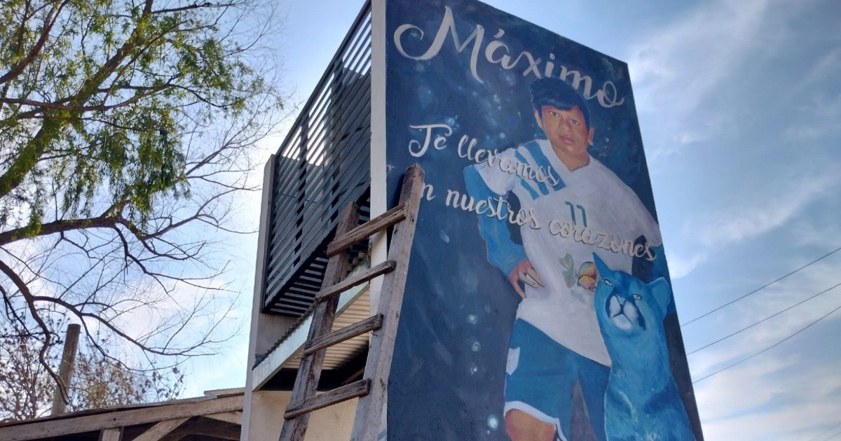 A tres meses del crimen, pintaron mural por Máximo Jerez: “Él debería ...