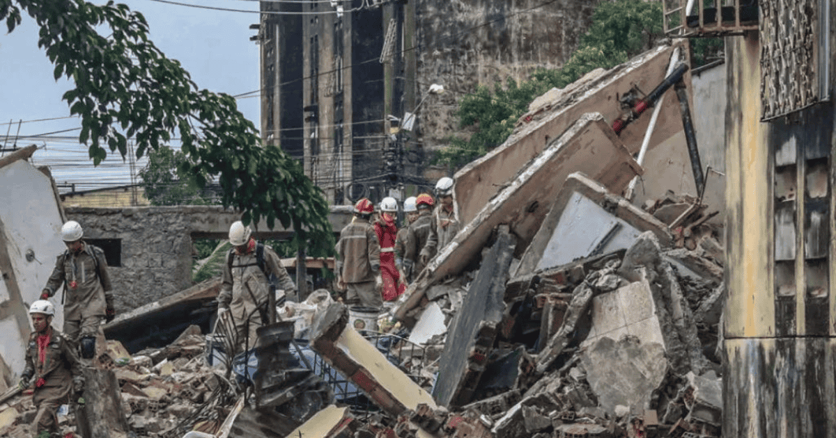 Tragedia en Brasil: nueve muertos y cinco personas atrapadas bajo los escombros tras el derrumbe ...