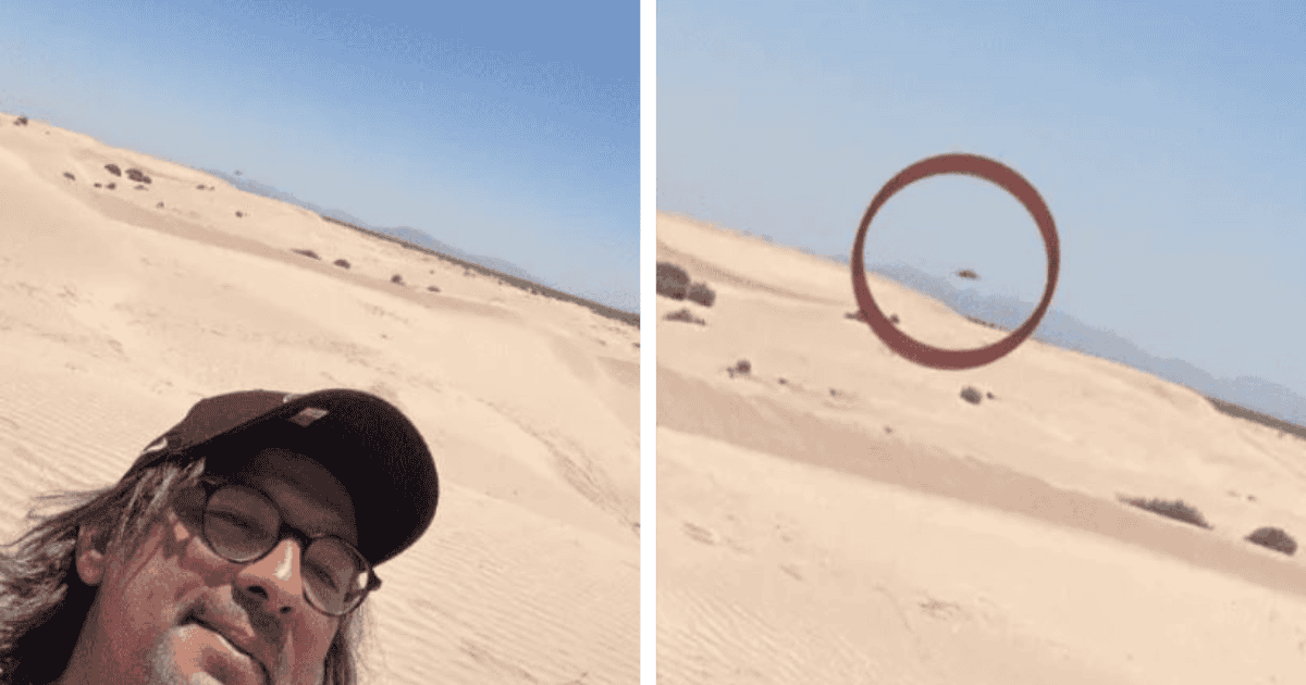 ¿Un Ovni en la selfie?: se sacó una foto y descubrió un raro objeto volador | Rosario3