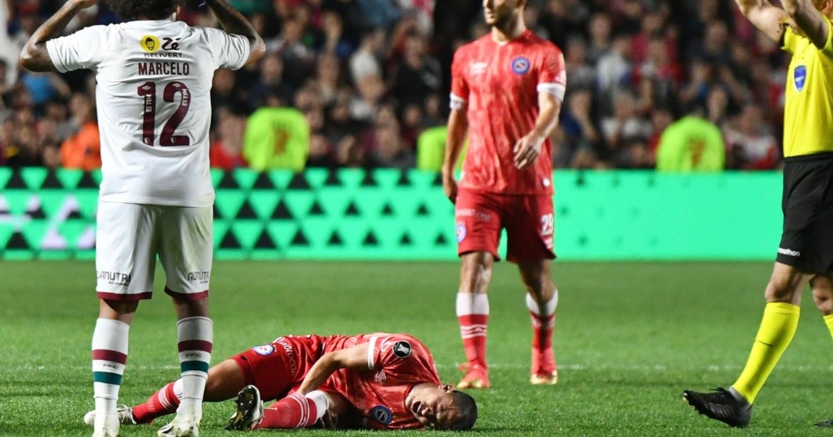 El parte médico de Luciano Sánchez tras su impresionante lesión en ...