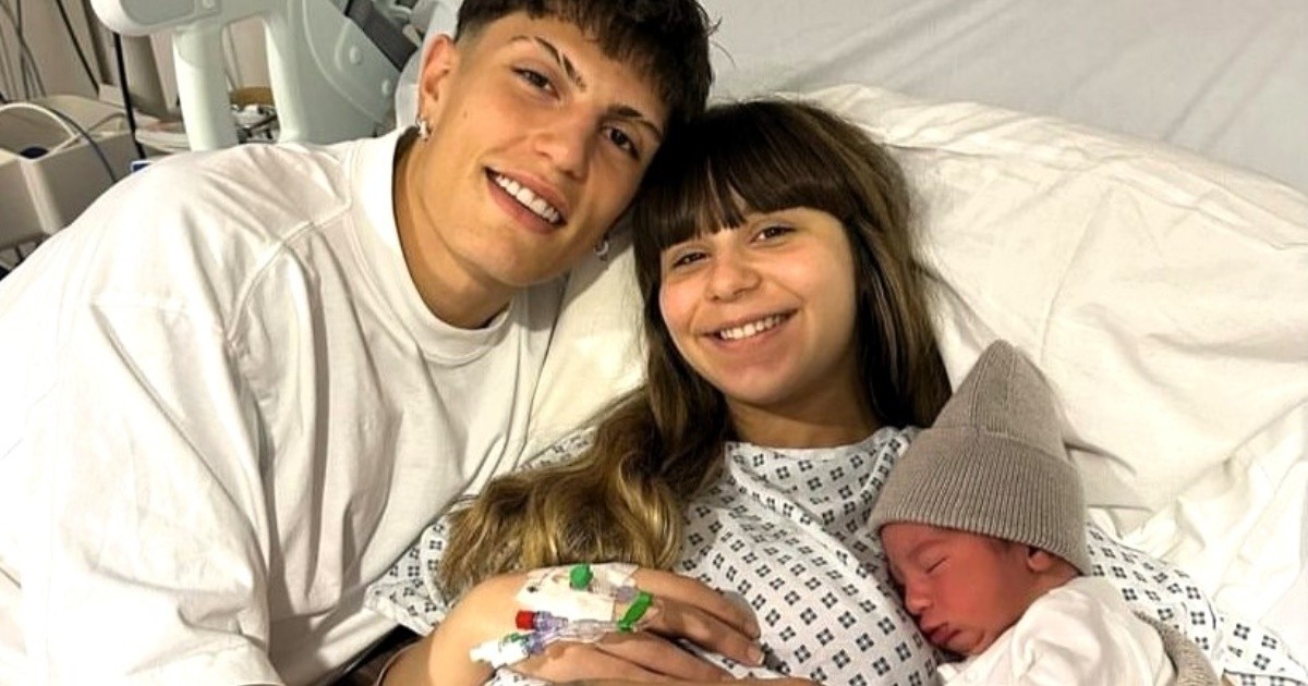 Nació Enzo, el hijo de Alejandro Garnacho y su novia Eva García | Rosario3