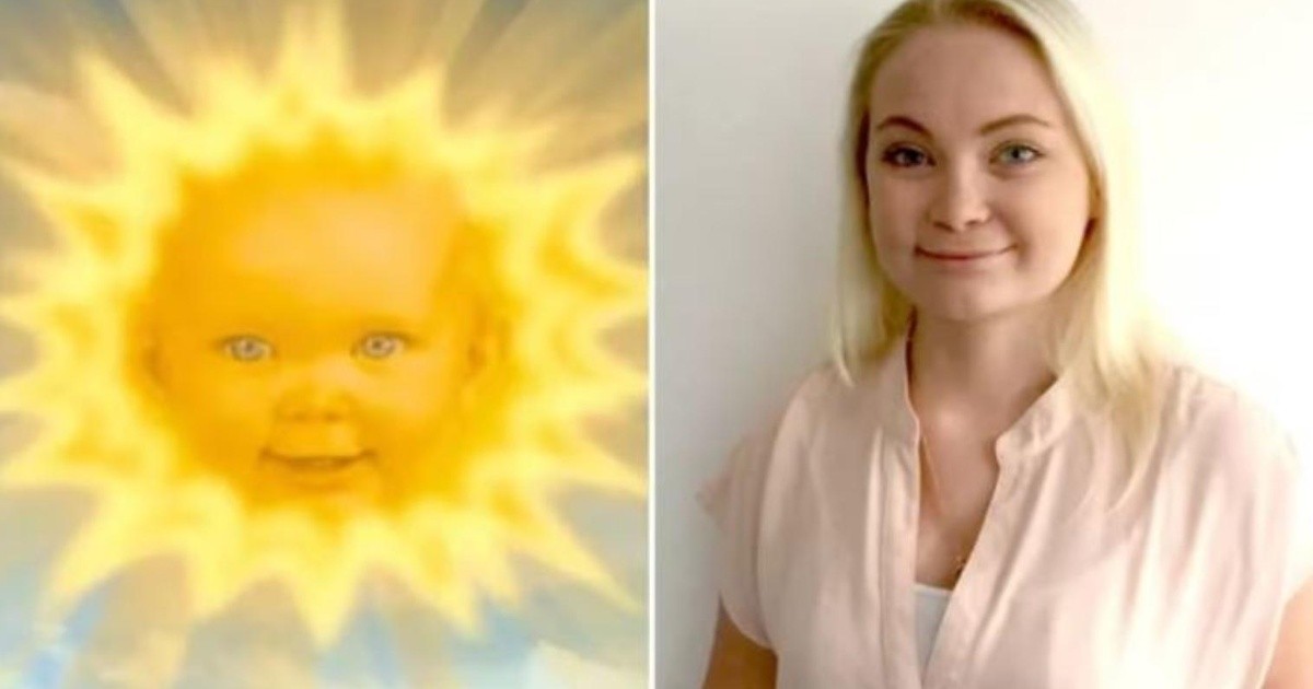 La actriz que hacía de sol en Los Teletubbies, cuya identidad fue un ...