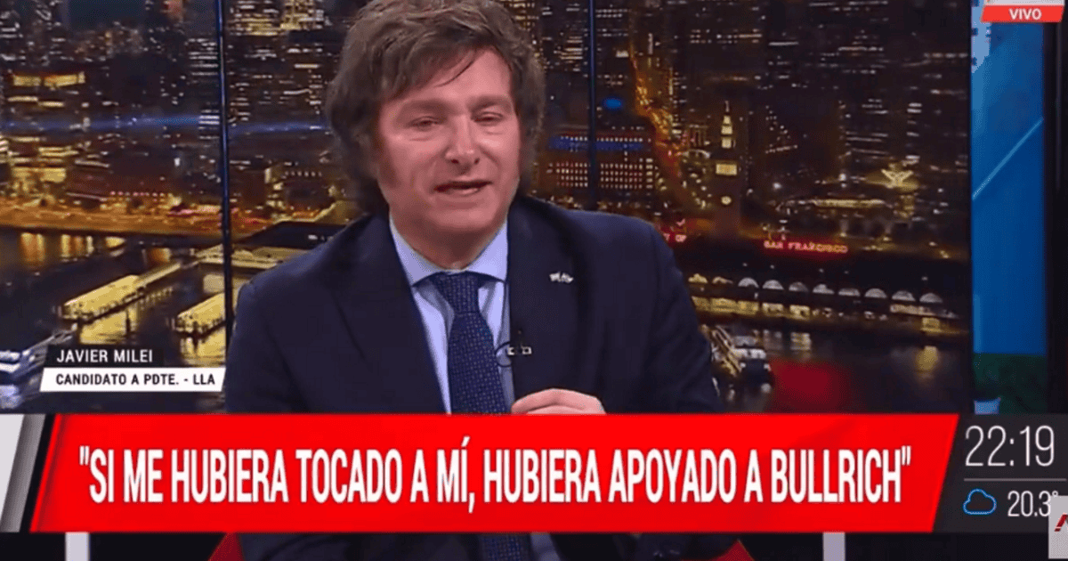 Milei y dos incómodos momentos televisivos con destino de meme | Rosario3