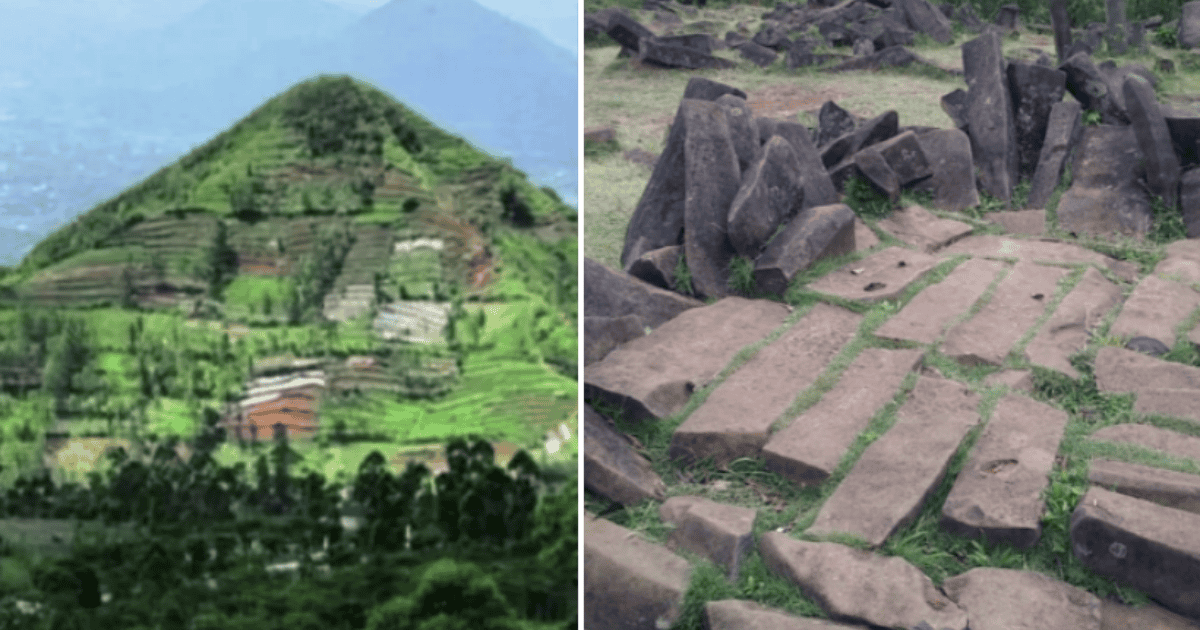 Una pirámide hallada en Indonesia que podría ser la más antigua del ...