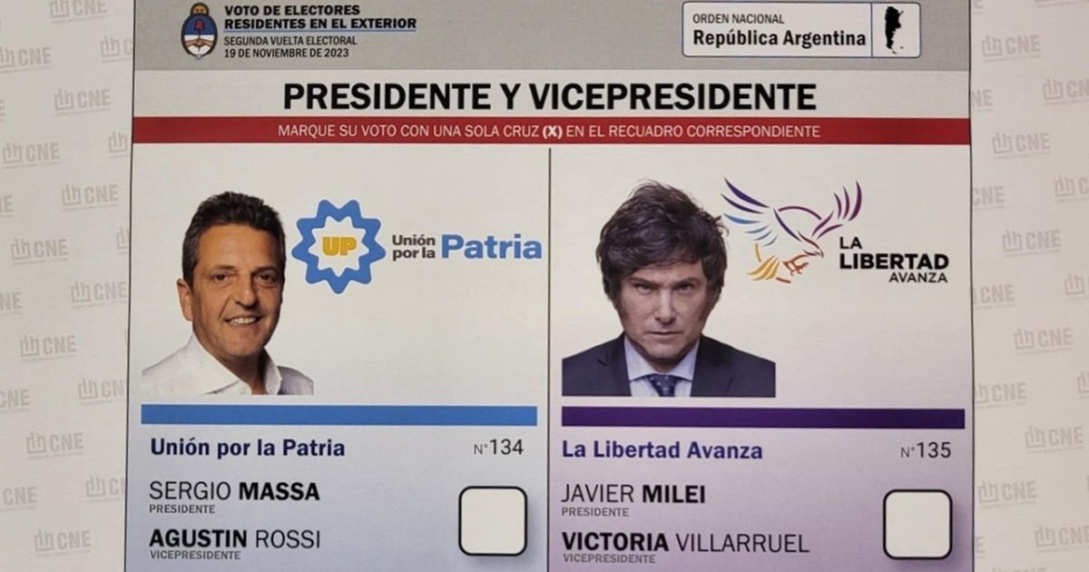 Balotaje: así es la boleta única con la que más de 400 mil argentinos ...
