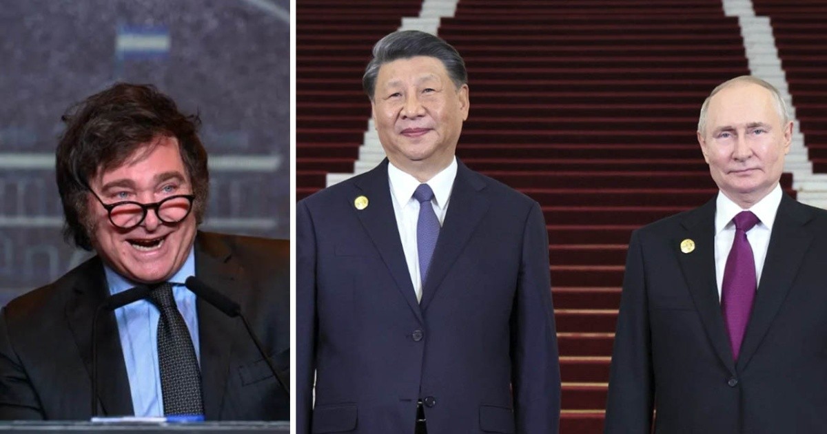 Tras el triunfo de Milei, tanto China como Rusia expresaron intenciones de mantener sus vínculos ...