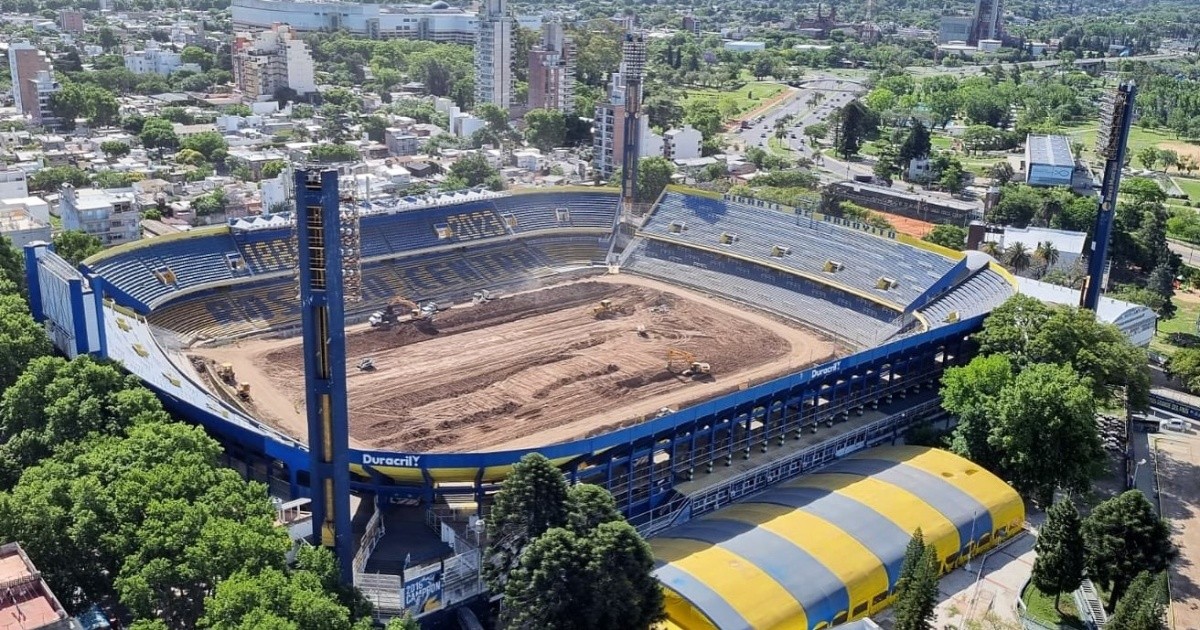 Cómo está hoy el Gigante de Arroyito: el club dio detalles de las obras ...