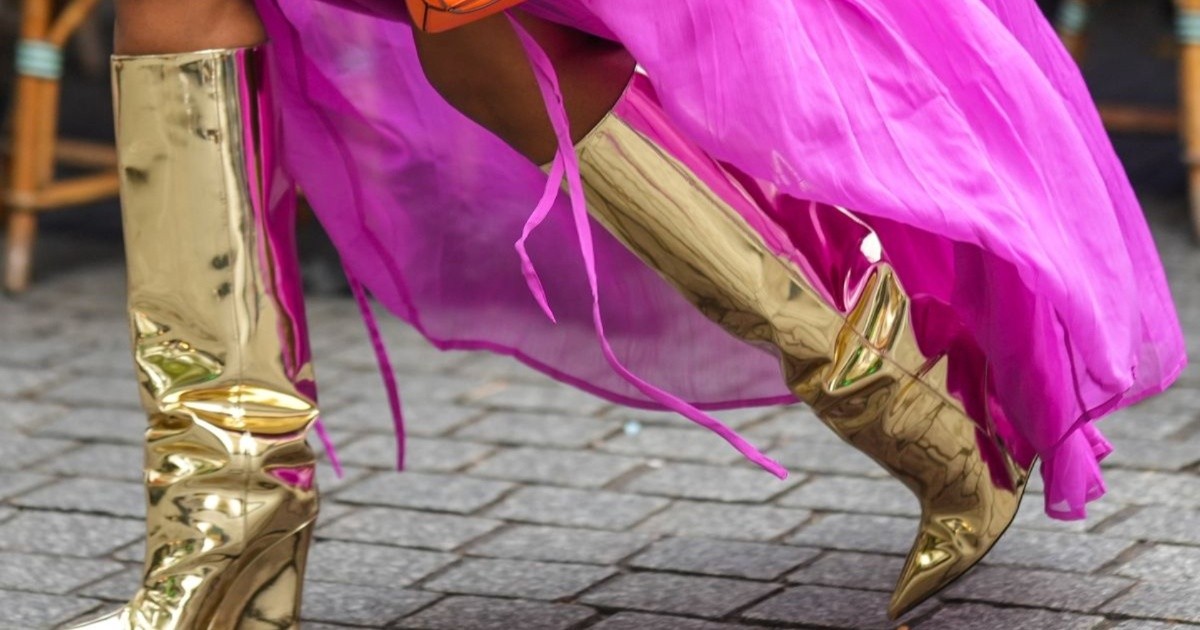 Botas metálicas, una opción para no pasar desapercibidas | Rosario3