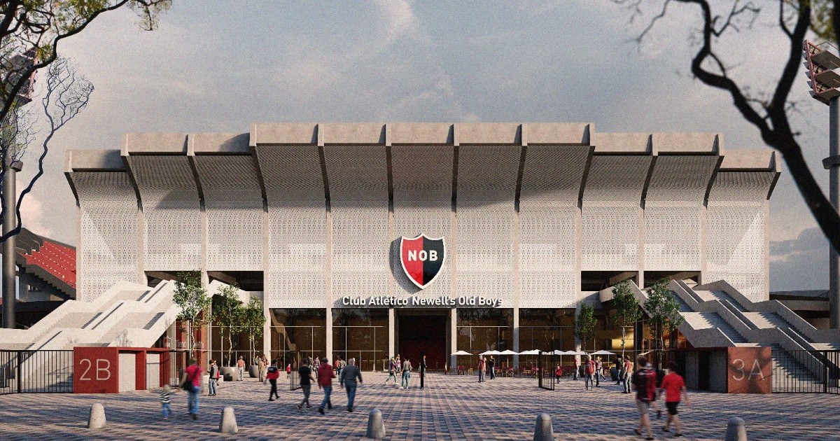 El Coloso en obras: así está y así quedará la cancha de Newell’s con la ...