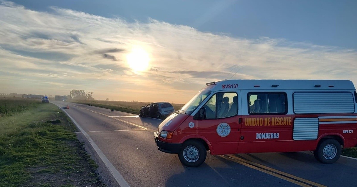 Siniestro fatal: murió motociclista en un choque en ruta 91, entre ...